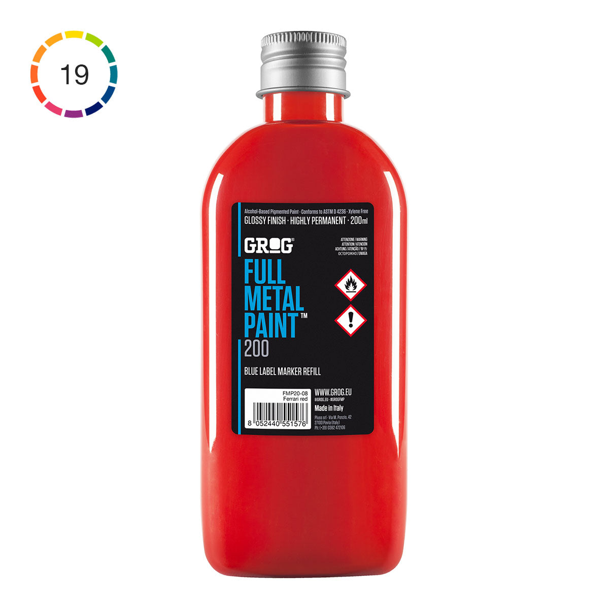 Grog Full Metal Paint Refill, 200ml – UNFADE